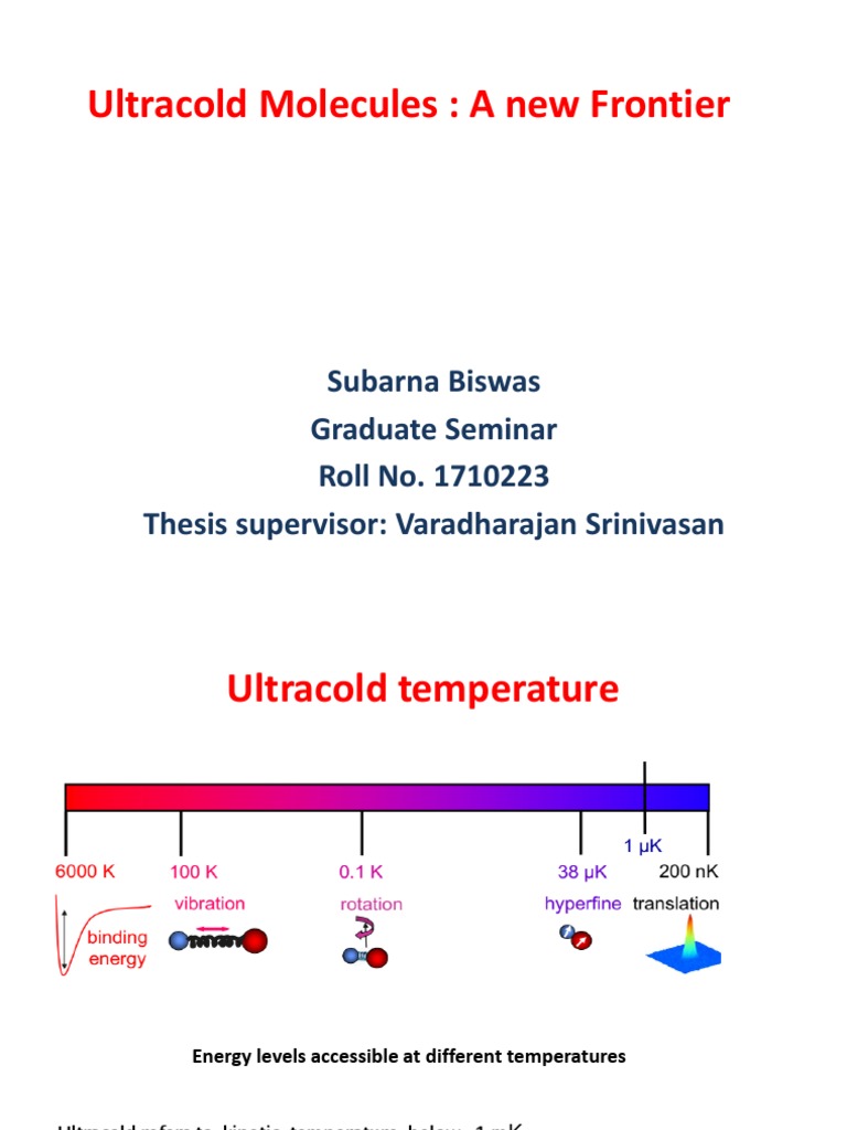 Ultracold Molecules and Quantum Computing | PDF | Quantum Mechanics | Quantum Entanglement