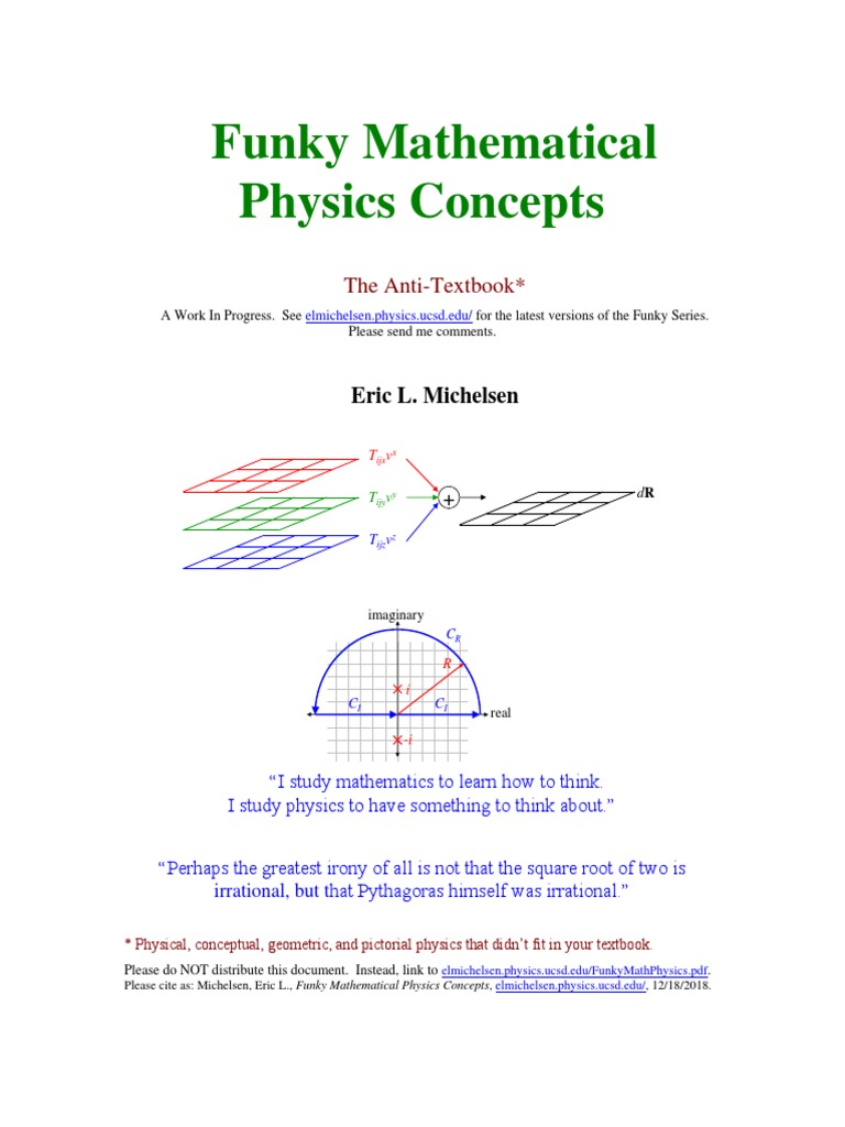 Funky Mathematics | PDF | Tensor | Analysis Of Variance
