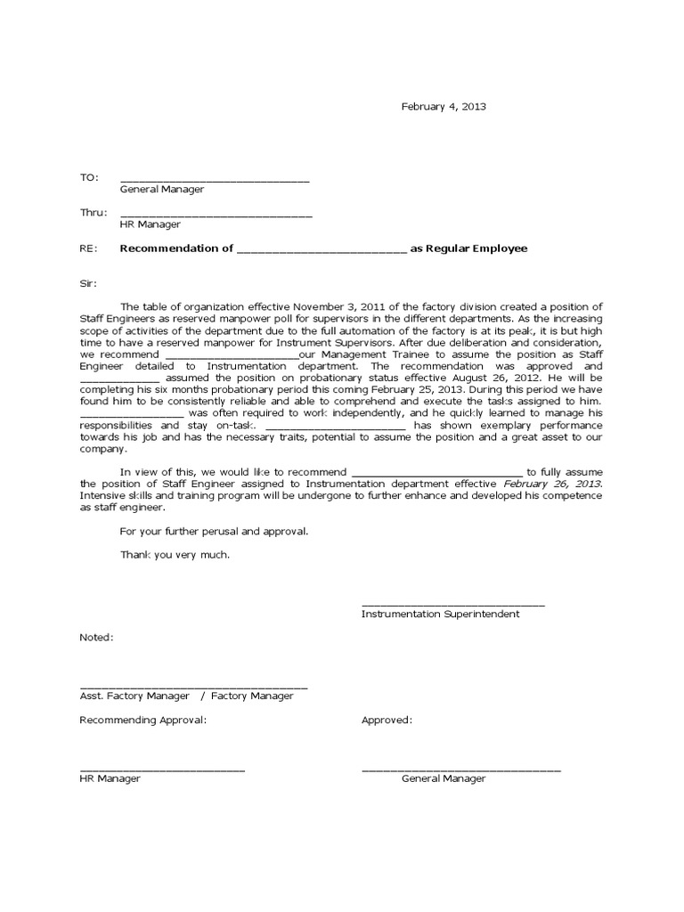 Regularization Sample Letter | PDF | Business