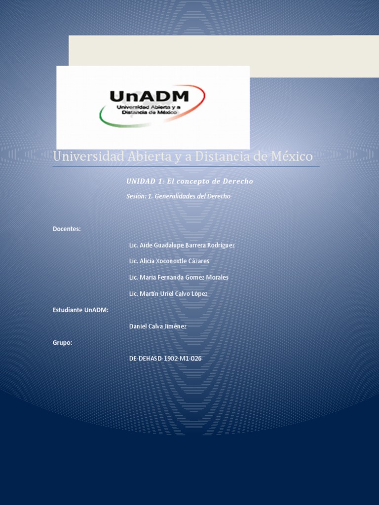 M1 U1 S1 Dacj | PDF | La Ley natural | Información del gobierno