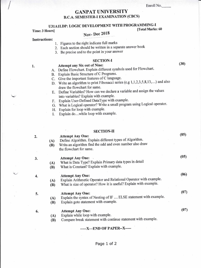 Bca I Sem Html Practical File Pdf Algorithms C Programming Language