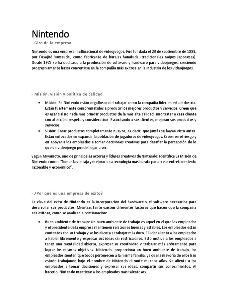 Nintendo | PDF | Nintendo | Wii