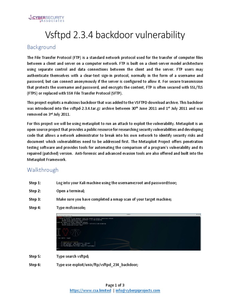 Vsftpd Pdf File Transfer Protocol Internet Protocols 