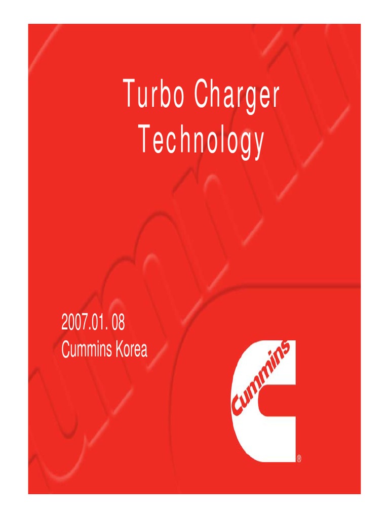 Turbo Charger | PDF | Turbocharger | Bearing (Mechanical)