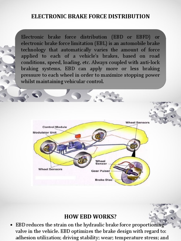 Electronic Brake Force Distribution | PDF | Anti Lock Braking System ...