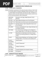 400kV Circuit Breaker Data Sheet | PDF | Insulator (Electricity ...