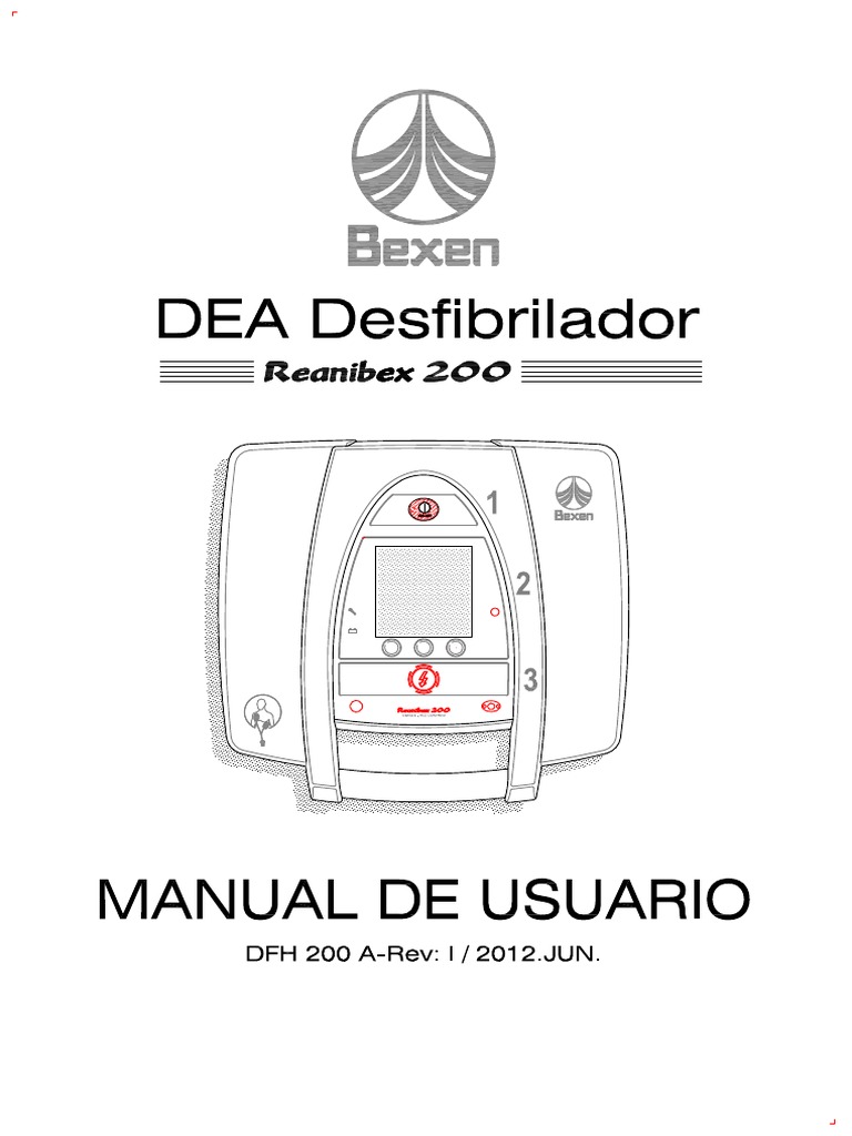 Manual de Usuario REANIBEX 200 | PDF | Reanimación cardiopulmonar ...