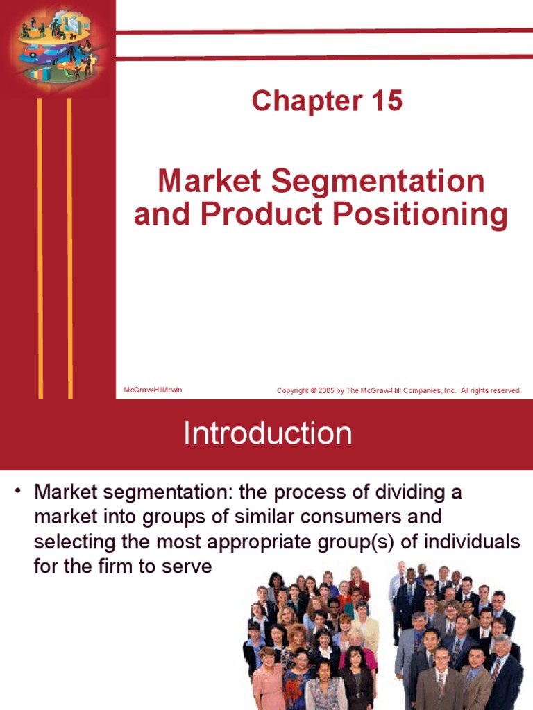Market Segmentation and Product Positioning: Mcgraw-Hill/Irwin | PDF ...