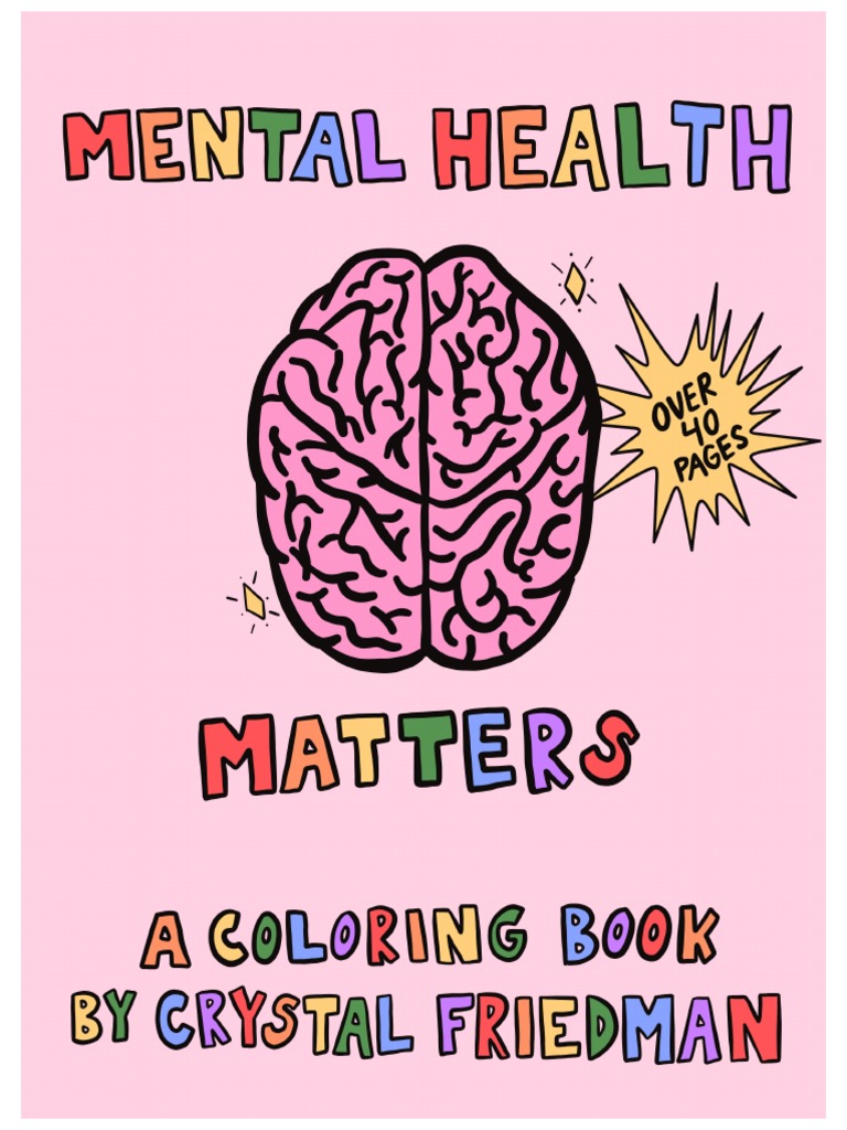 Mental Health Matters - Coloring Book (Vol. 1) | PDF