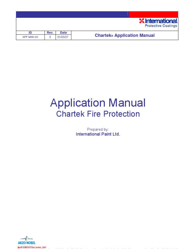 Chartek 7 8+1709 Application Manual Rev0 010507 | PDF | Paint | Copyright