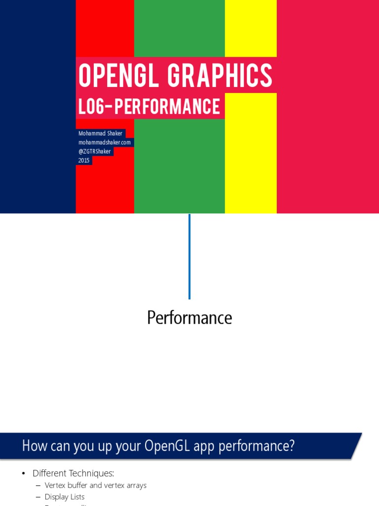 Computer Graphics Pdf Shader Areas Of Computer Science 