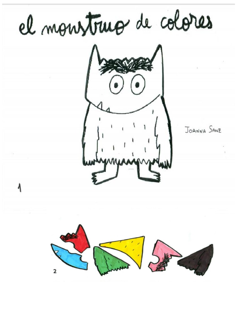Cuento Monstruo de Colores | PDF