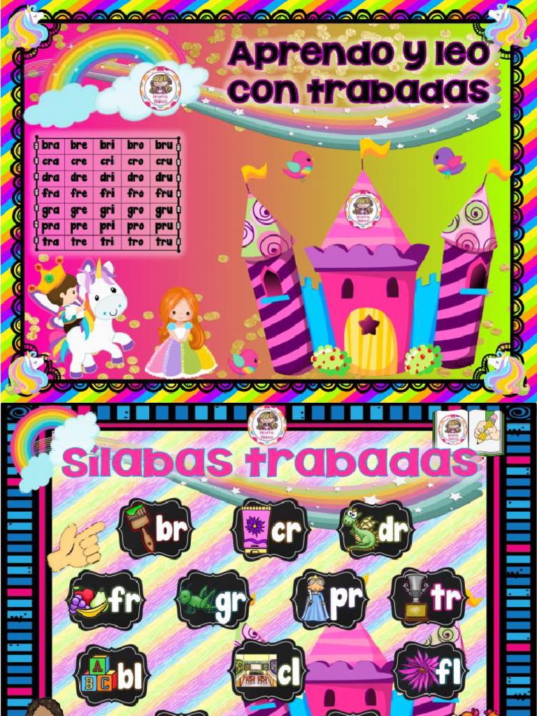 Sílabas Trabadas | PDF