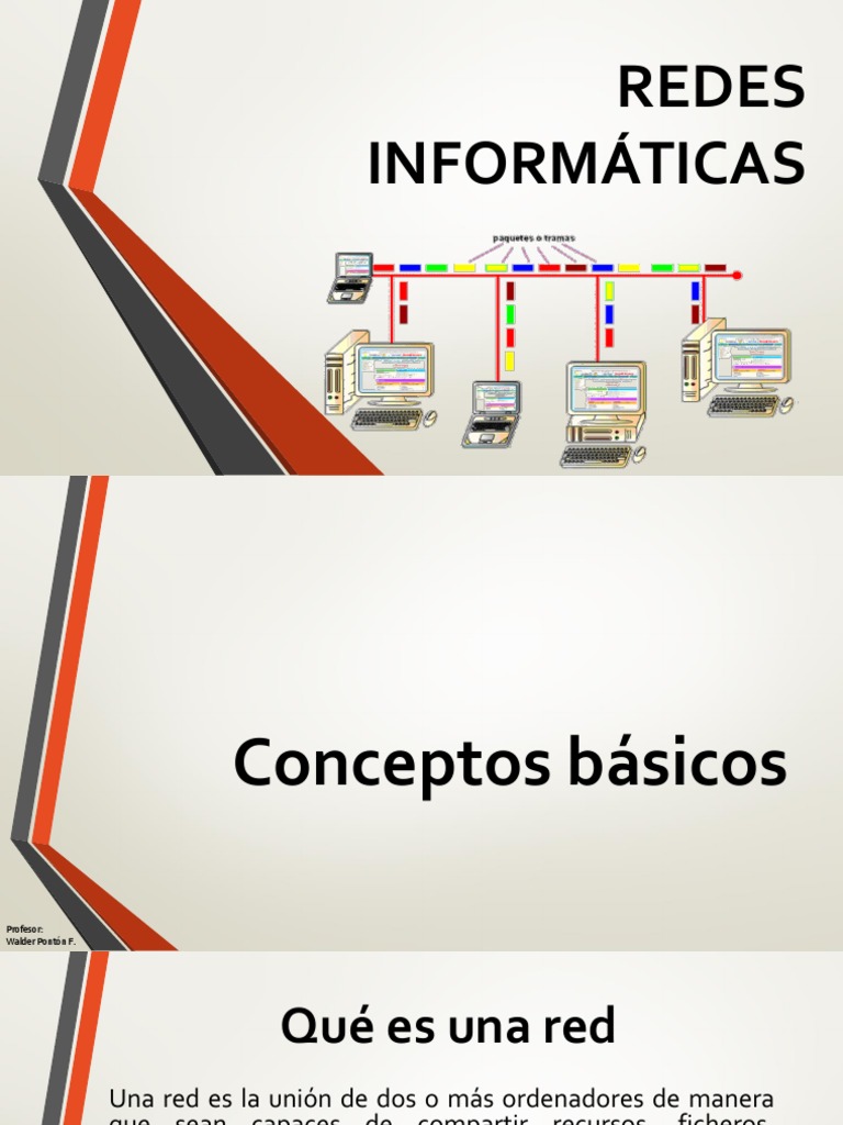 Redes Informáticas Básicas | PDF | Topología de la red | Protocolos de ...