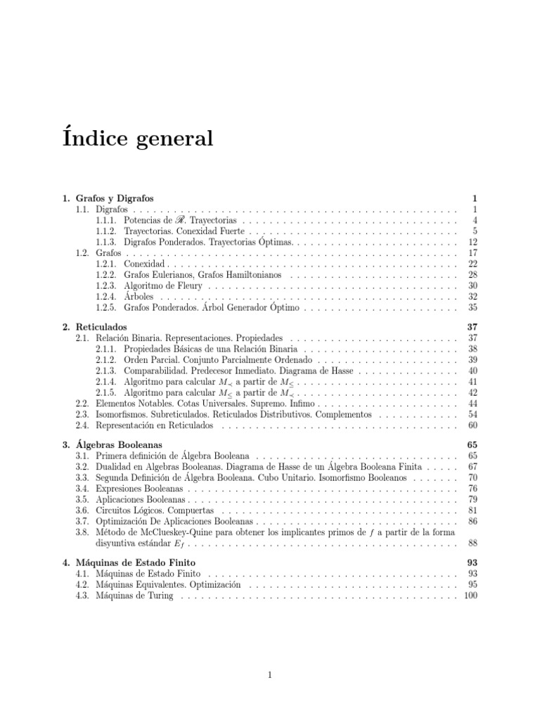 Estructuras Discretas II Notas Jesus Rodriguez | PDF | Matriz ...