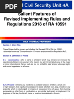 SAPS 271 Firearm License Application Checklist | PDF