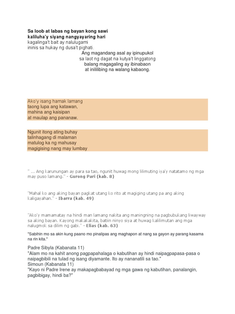 Filipino Pahayag | PDF