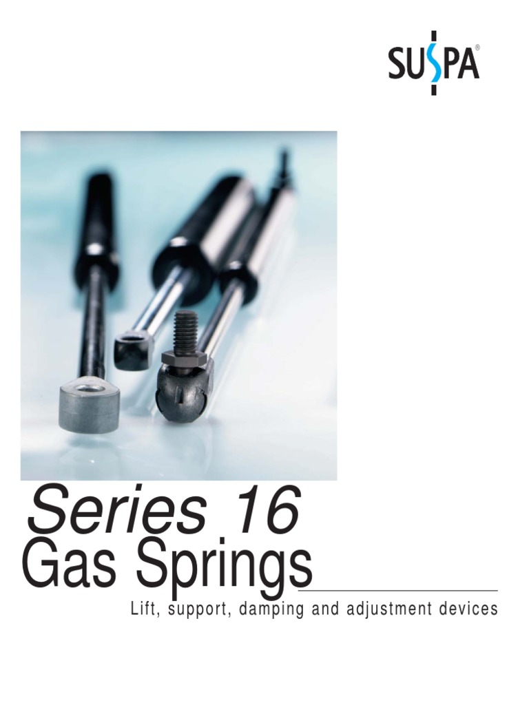 SUSPA Series16 | PDF | Piston | Force