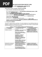 Ecc Sample | PDF | Waste Management | Environmental Monitoring