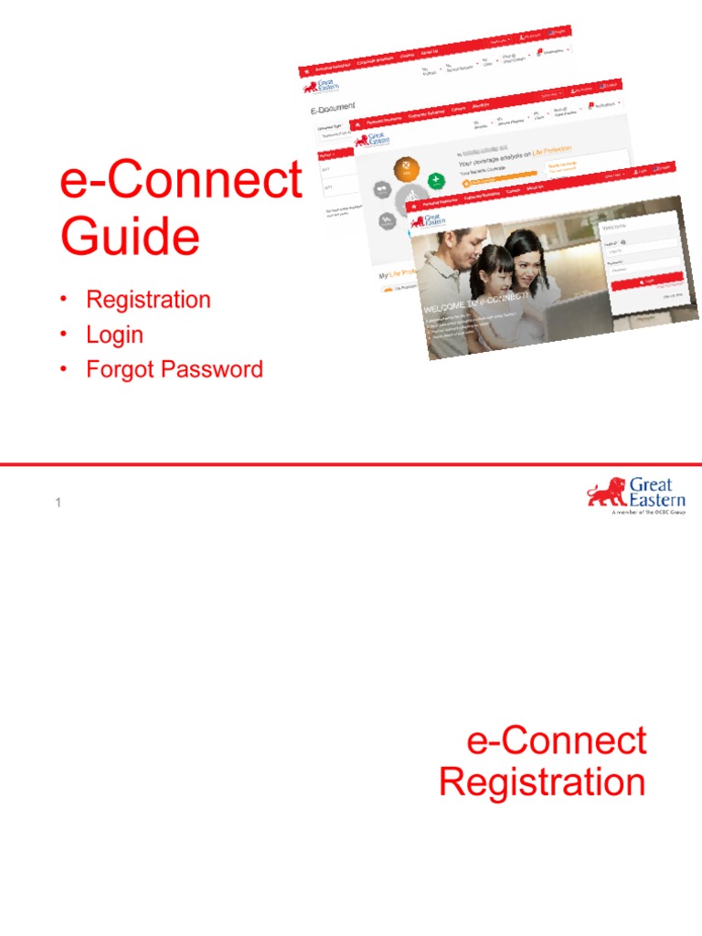 Step-By-Step E-Connect PDF | PDF | Authentication | Cyberwarfare