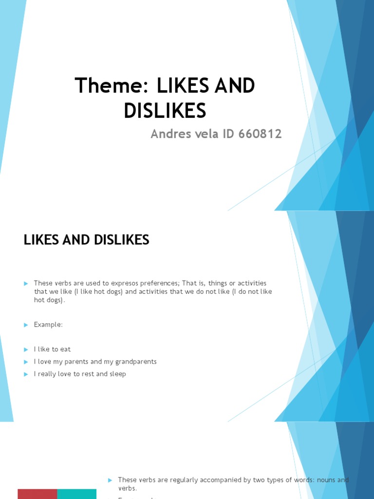 Expressing Preferences: A Guide to Using Verbs That Convey What ...