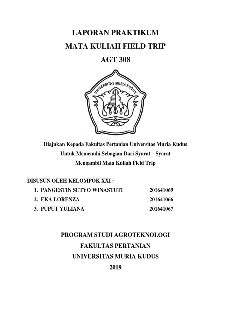 Laporan Praktikum Field Trip | PDF