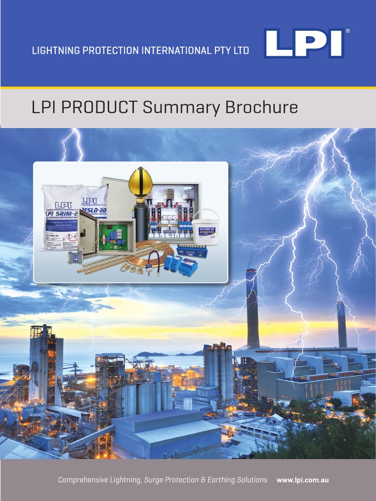LPI Brochure Summary | PDF | Electronic Filter | Electrical Components