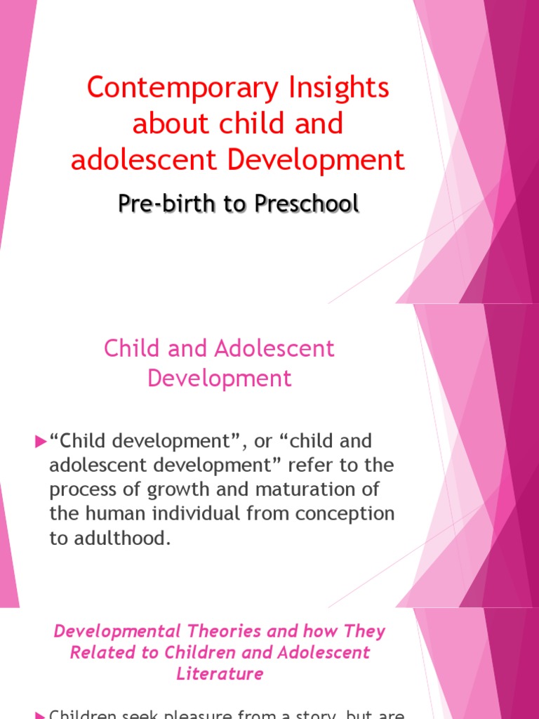 Children's Developmental Theories | PDF | Self-Improvement | Science ...