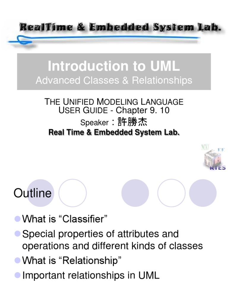 Advanced UML Classes and Relationships | PDF | Class (Computer ...