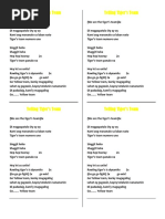 Green Team Cheer and Chant Ideas | PDF