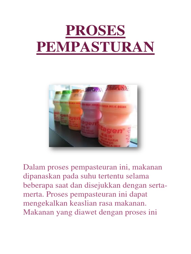 Proses Pempasturan | PDF