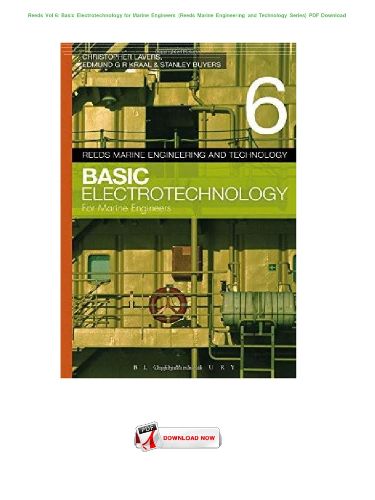 Reeds Vol 6 Basic Electrotechnology For Marine Engineers Reeds Marine ...