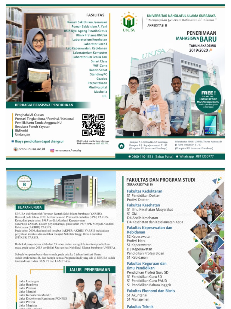 Brosur UNUSA 20191 03 Rev | PDF