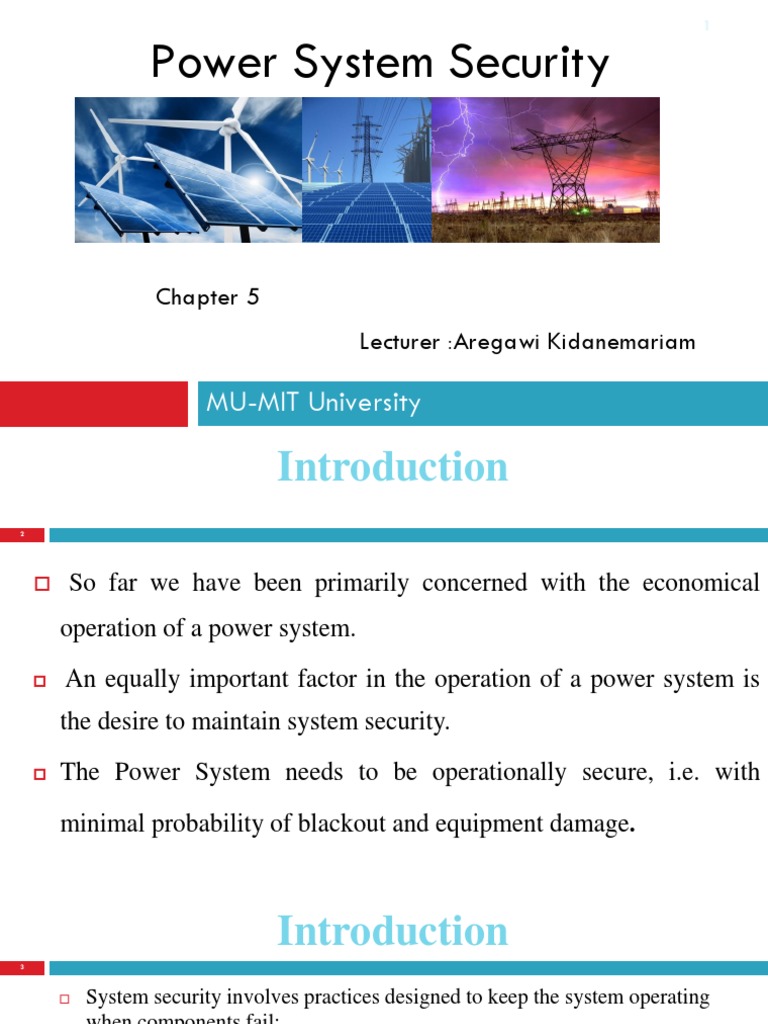 Power Operation and Control CH Five | PDF | Telemetry | Electric Power ...