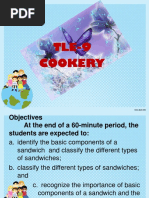 Detailed Lesson Plan in Cookery 9 | PDF | Menu | Sandwich