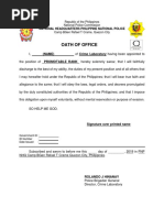 Assumption To Duty Sample | PDF