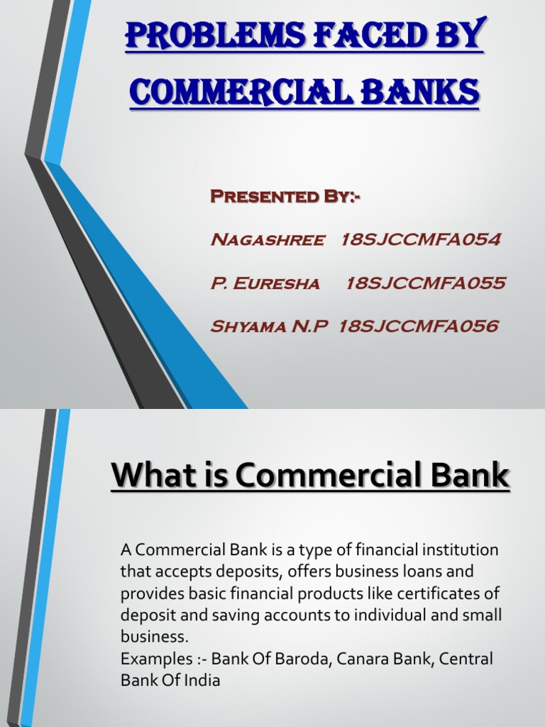 Examples Of Commercial Banks
