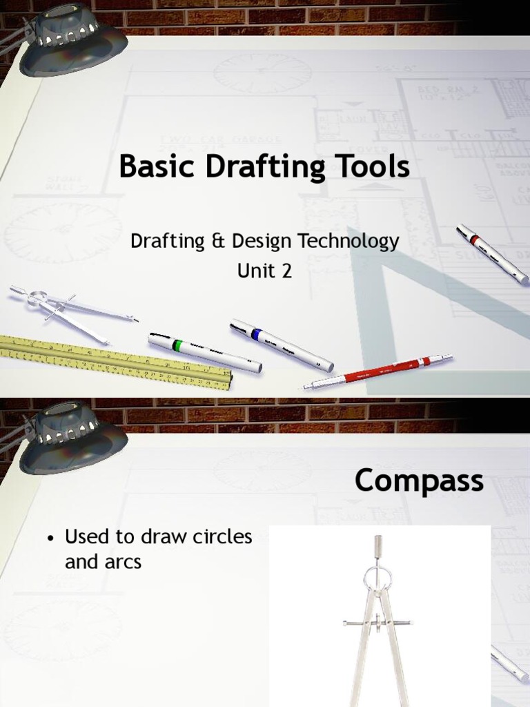 Basic Drafting Tools | PDF