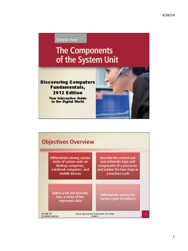 DCF12 Chapter 04 | PDF | Random Access Memory | Central Processing Unit