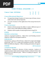Structural Analysis-II PDF | PDF | Beam (Structure) | Structural Analysis