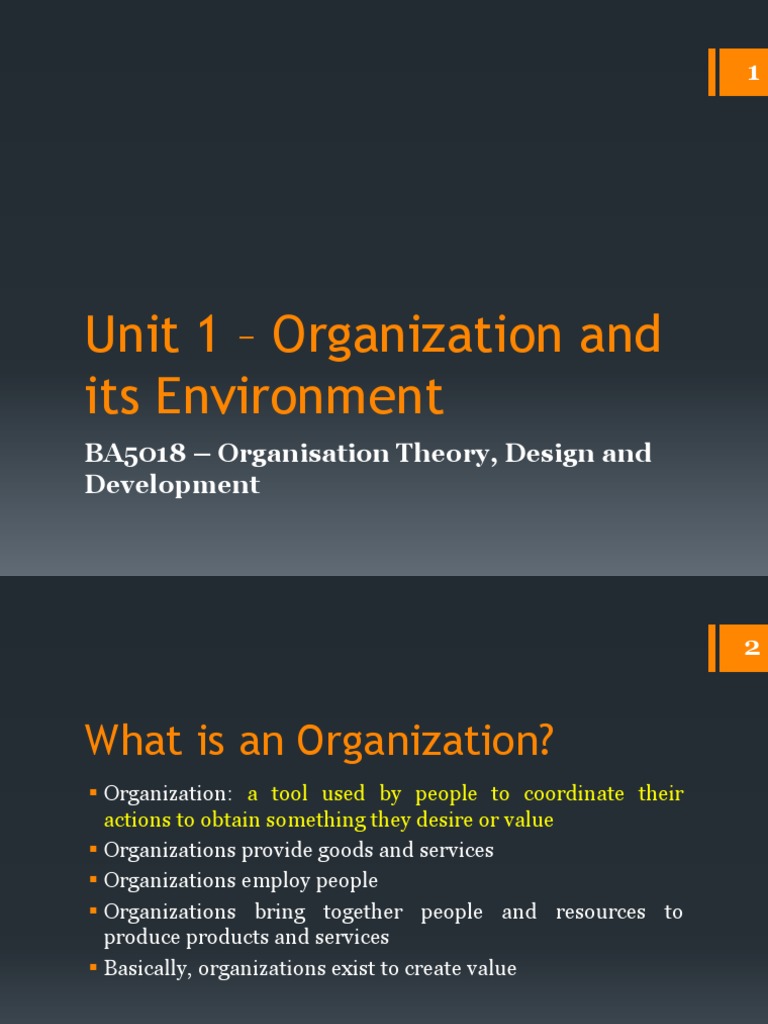 Understanding Organizational Structure | PDF | Goal | Organizational ...