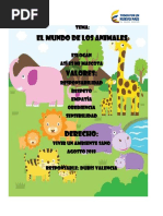 Proyecto Explorando El Mundo Animal | PDF | Aprendizaje | Vertebrados