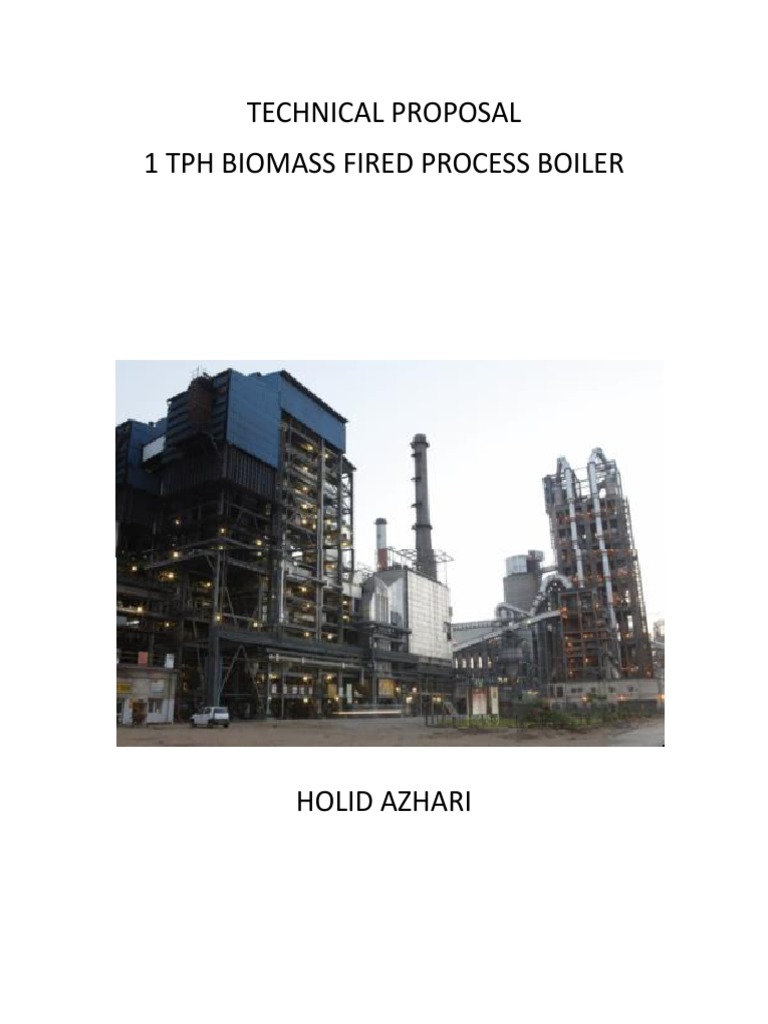 Technical Proposal Boiler 1 TPH | PDF | Boiler | Valve