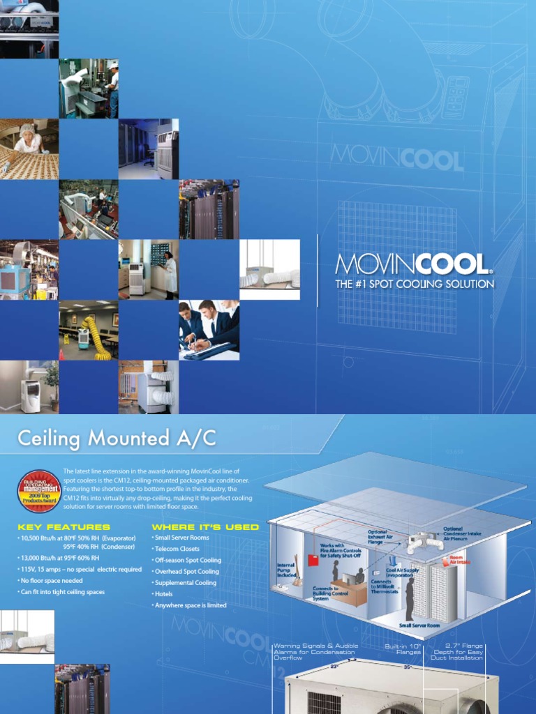 MovinCool Product | PDF | Duct (Flow) | Air Conditioning