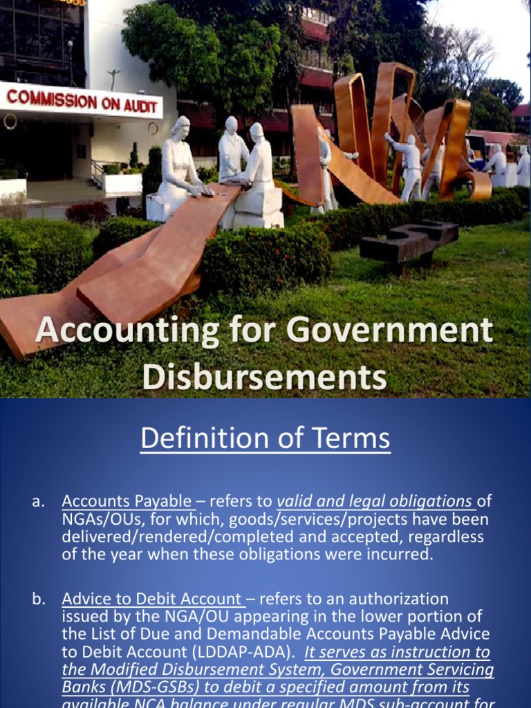 Government Disbursement Accounting Guide | PDF | Cheque | Payroll