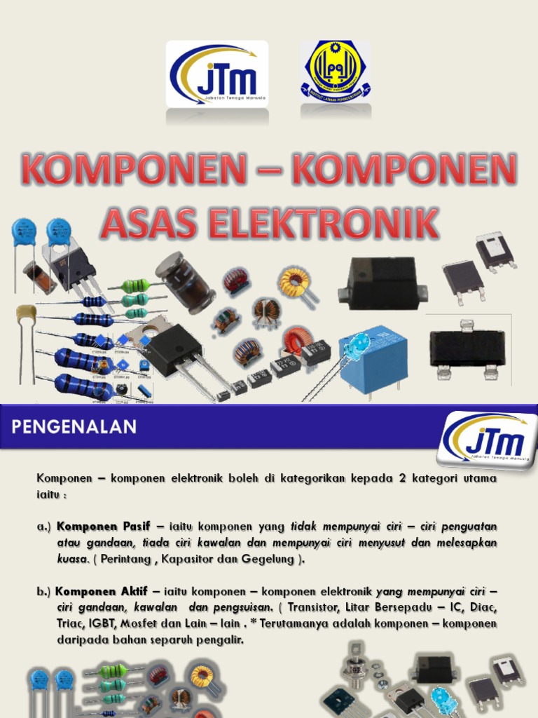 Komponen Asas Elektronik | PDF