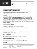 Technical Data Sheet Gardobond G 4040 | PDF | Water | Iron