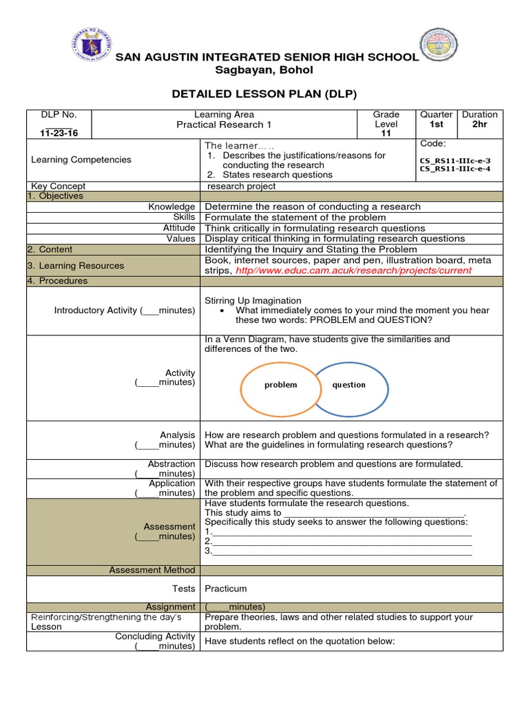 San Agustin Integrated Senior High School Sagbayan, Bohol Detailed ...