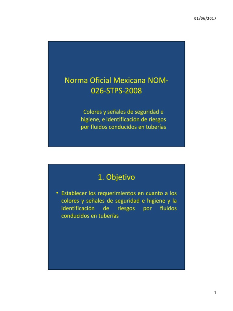 Nom 26 | PDF | Color | Presión