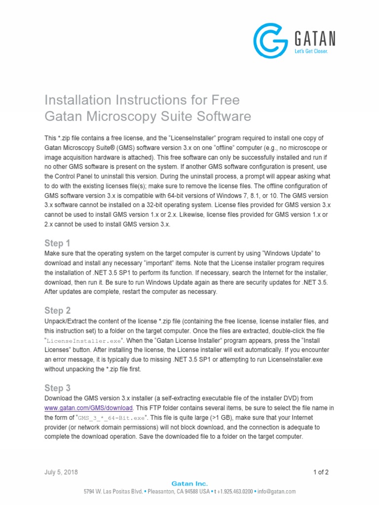 Installation Instructions For Free GMS Software | PDF | Installation (Computer Programs) | Icon ...